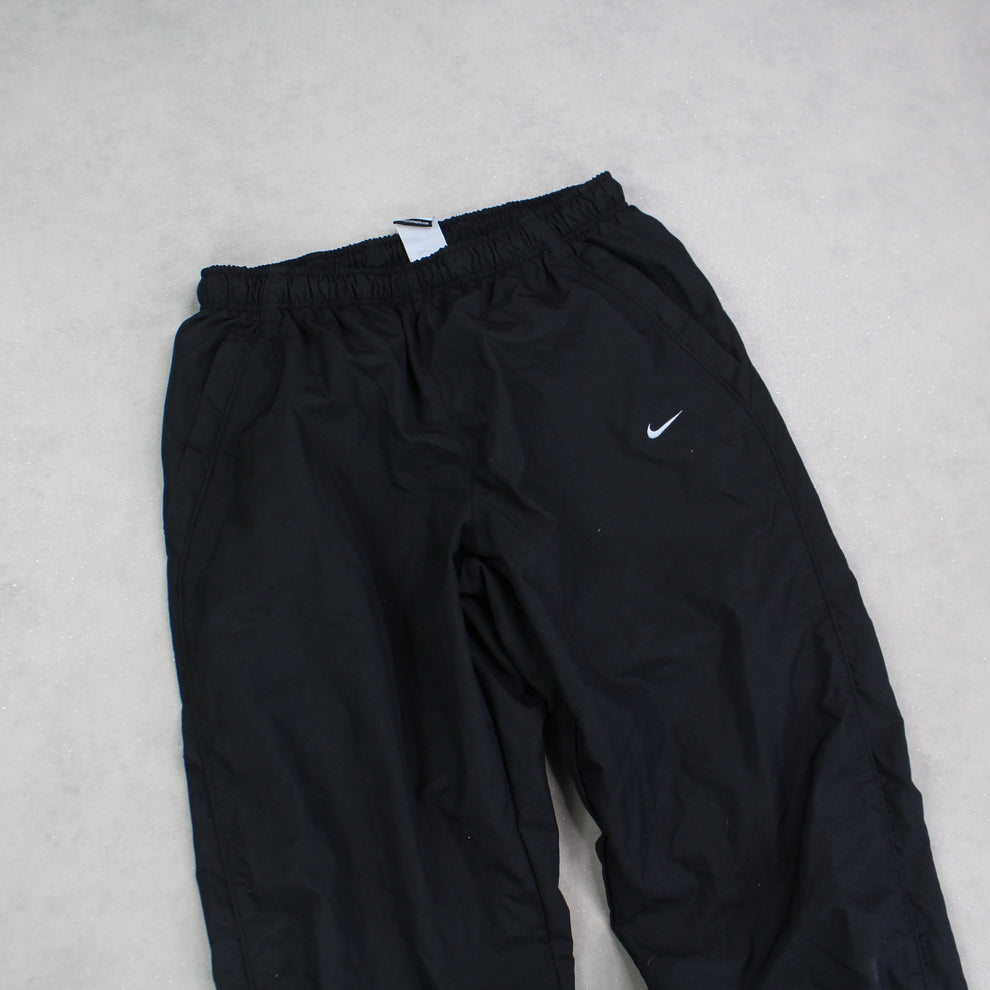 RARE 2000s Nike Trackpants Black - (M) – Refined Retro